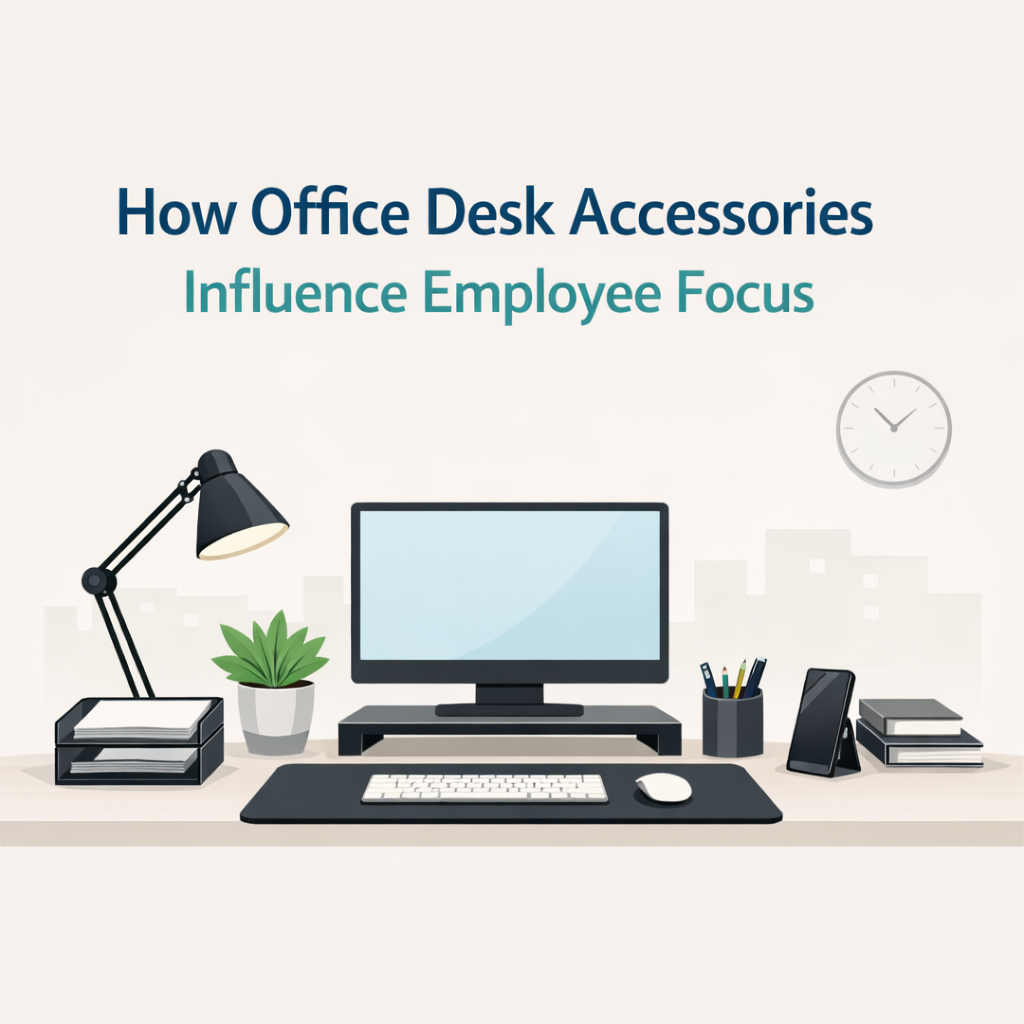 How Office Desk Accessories Influence Employee Focus